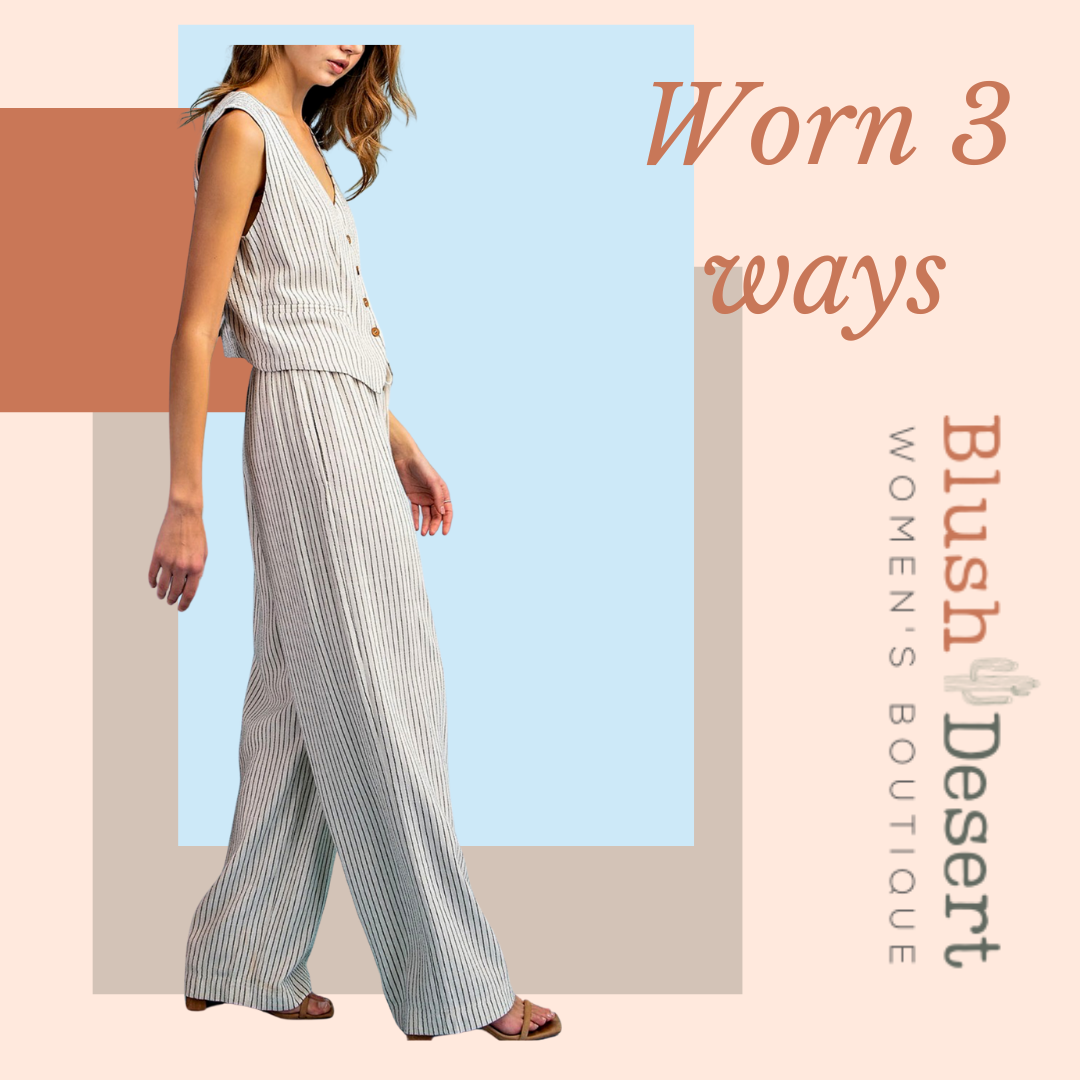 Spring Capsule Wardrobe | Worn 3 Ways – BlushDesert